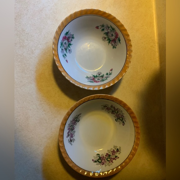 Dining | Made In Japan Gold Rimmed Antique Bowls Set Of 2 | Poshmark